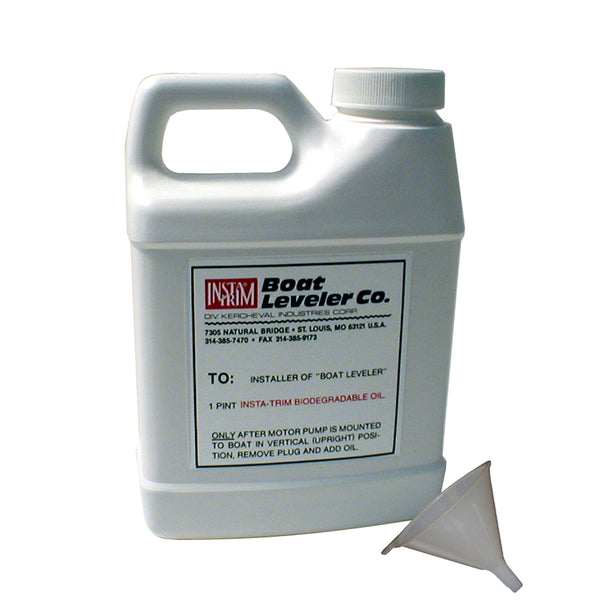 Boat Leveler Oil Funnel Kit 12612 - Sound Boatworks