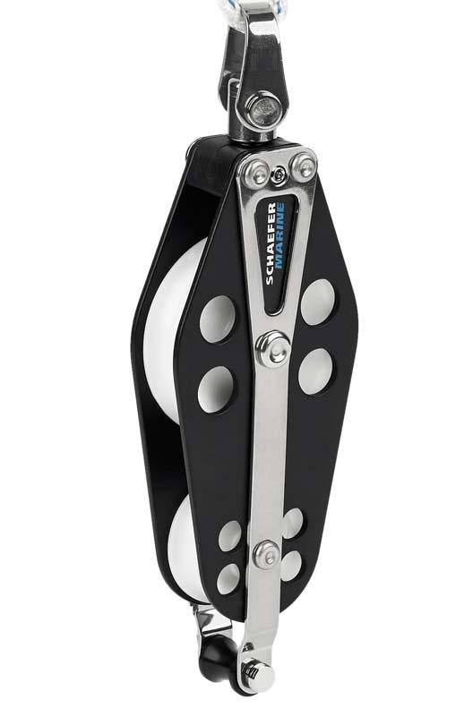 Schaefer Aluminum Blocks w/Side Shackles - Sound Boatworks