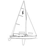 Lightning Zippered Mast Bag - Sound Boatworks